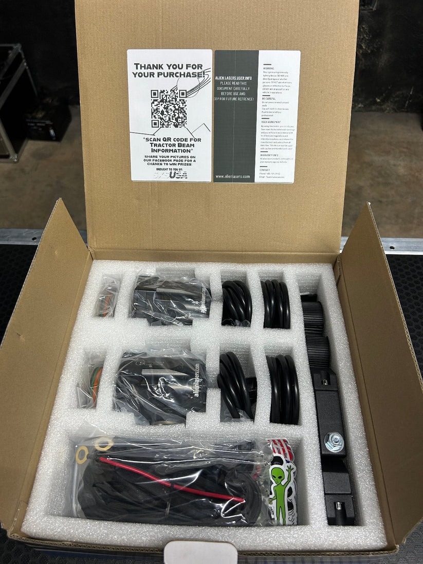 Tractor Beam Laser Pods(Set of 2) with Clamps and Switch+Harness ...